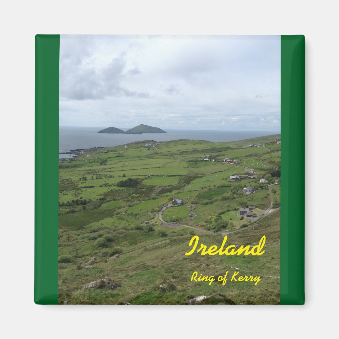 Ireland Ring of Kerry Irish Magnet | Zazzle
