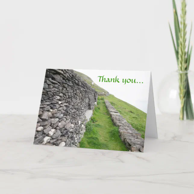 Ireland Thank You Card | Zazzle