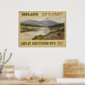 Ireland Vintage Travel Poster Ad Retro Prints | Zazzle
