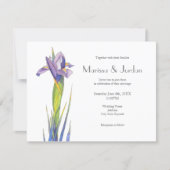 Iris 2 invitation | Zazzle