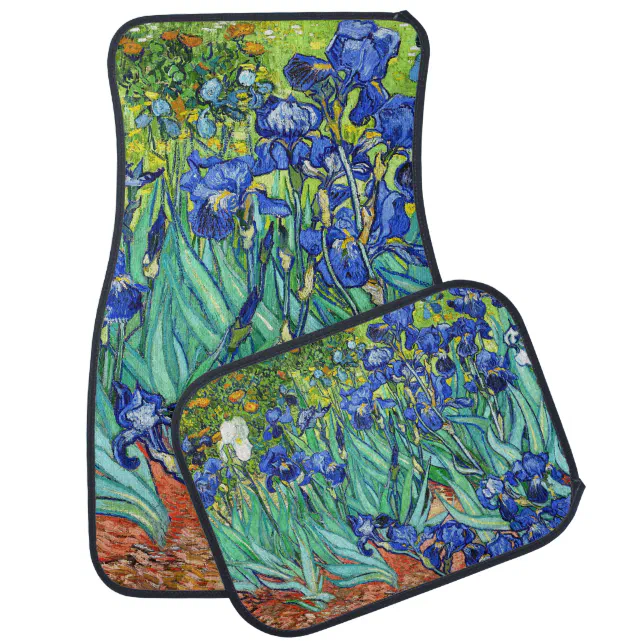 Irises By Vincent Van Gogh Car Mat | Zazzle