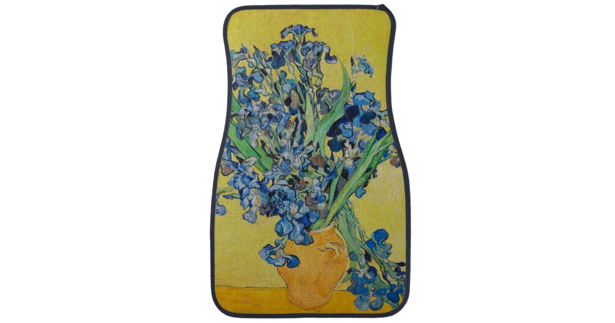 Irises Vincent van Gogh Car Floor Mat | Zazzle