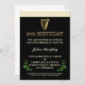 Irish 50th Birthday Party Invitation | Zazzle