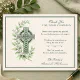 Irish Catholic Funeral Thank You Celtic Cross Card | Zazzle