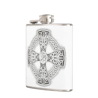 Irish Celtic Cross Flask | Zazzle