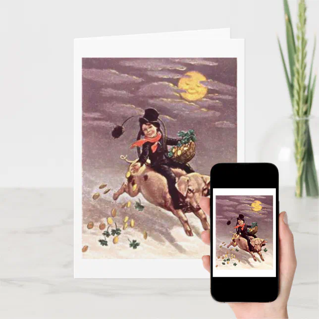 Irish Chimney Sweep St. Patrick's Day Card | Zazzle