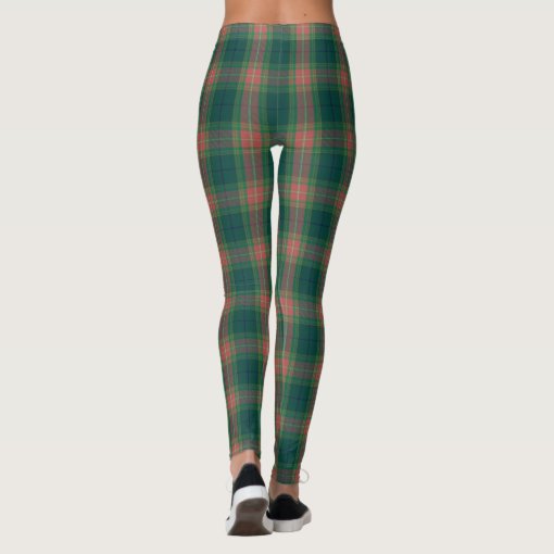 Irish Clan Gallagher Tartan Plaid Leggings | Zazzle