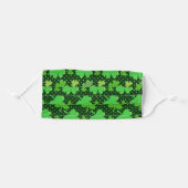 Irish Clovers Lucky St. Patricks Day Adult Cloth Face Mask | Zazzle