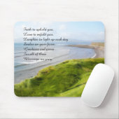 Irish Coastline and Blessing Mousepad | Zazzle