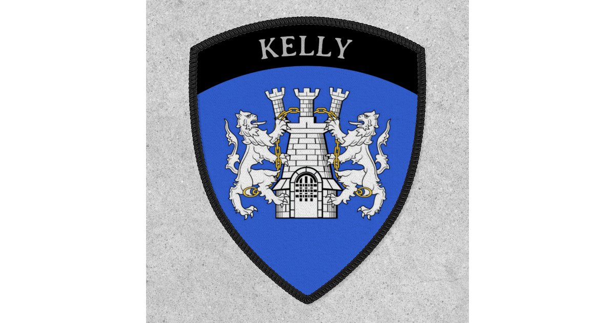 Irish Crest - Kelly [EDIT] - Patch | Zazzle