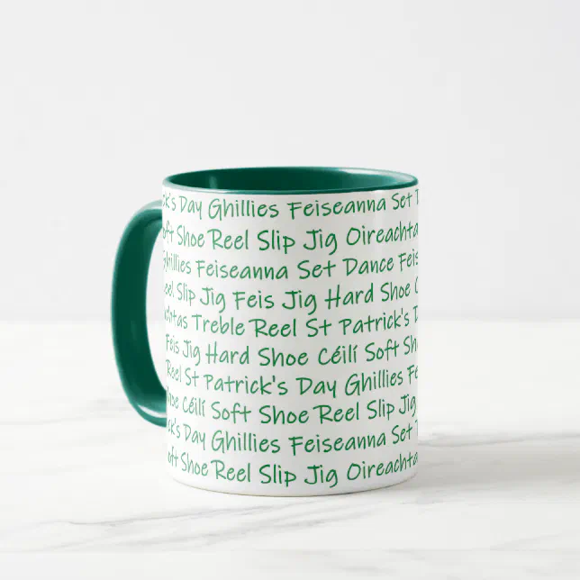 Irish Dance Mug | Zazzle