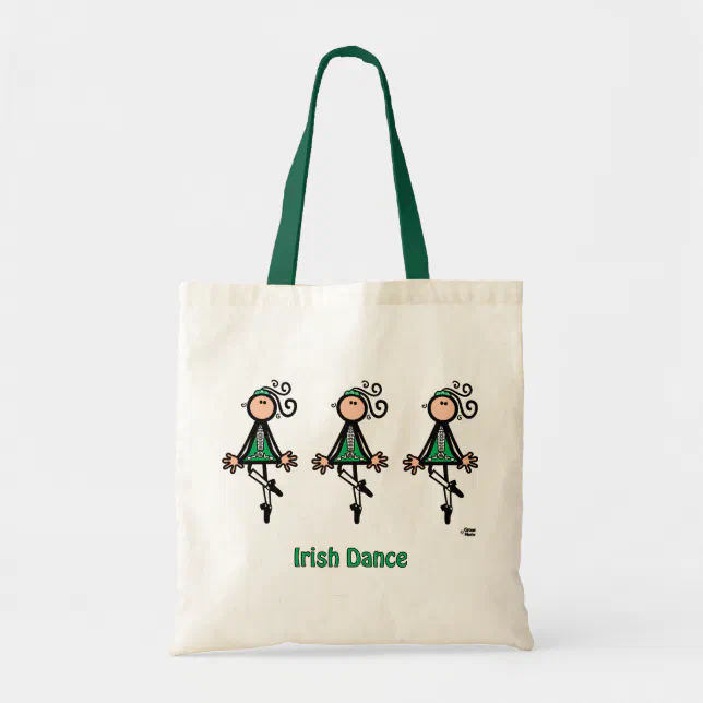IRISH DANCE TOTE BAG | Zazzle