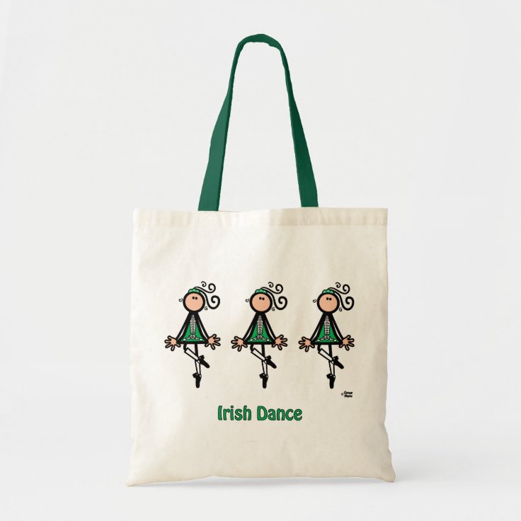 IRISH DANCE TOTE BAG | Zazzle