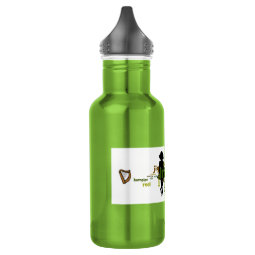 Irish Dance Wordle Water Bottle | Zazzle