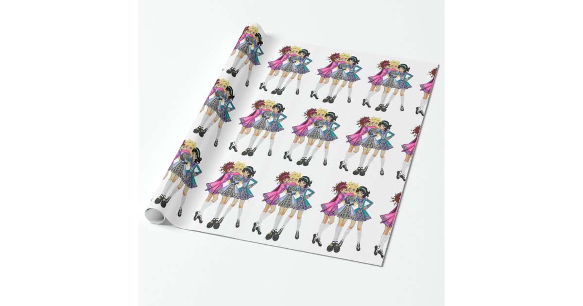 Irish Dance Wrapping Paper | Zazzle