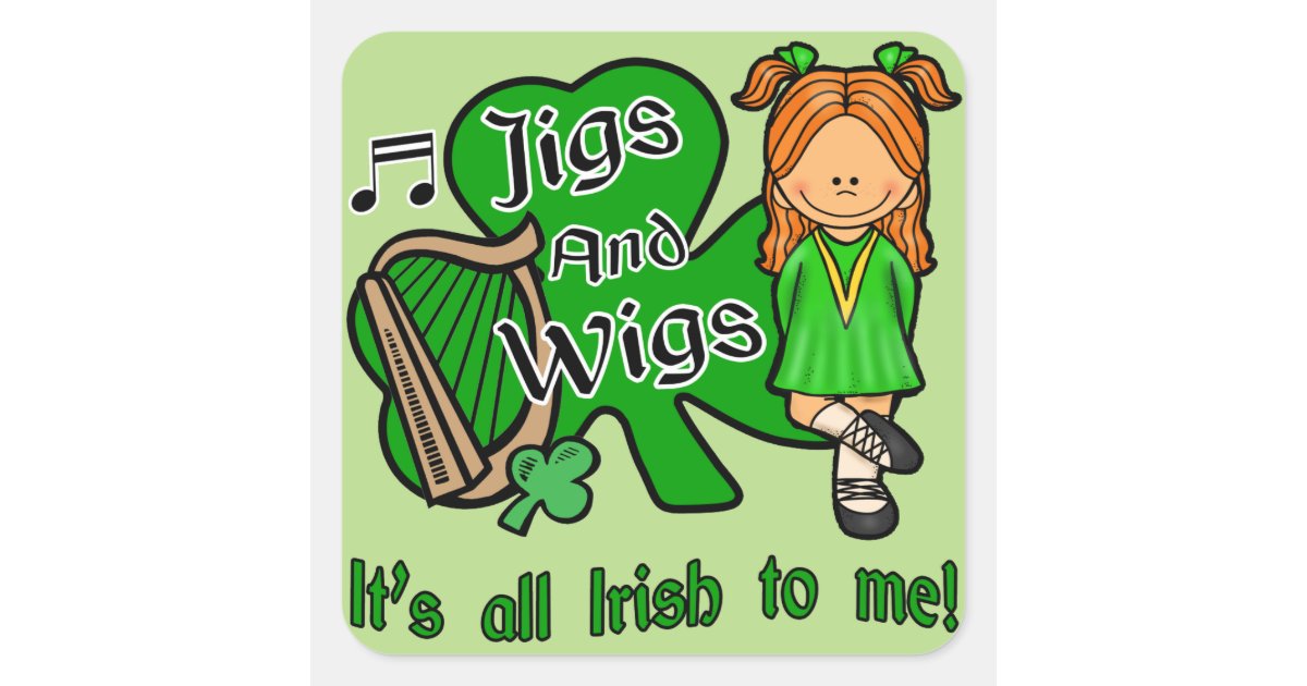 Irish Dancing Sticker | Zazzle