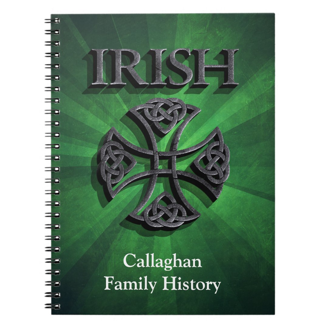 Irish Family History Notebook | Zazzle