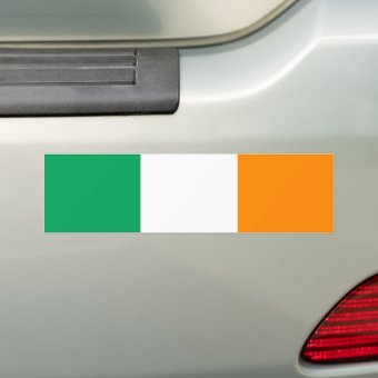 irish flag bumper sticker | Zazzle