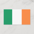 Irish Flag, Flag of Republic of Ireland Business Card | Zazzle