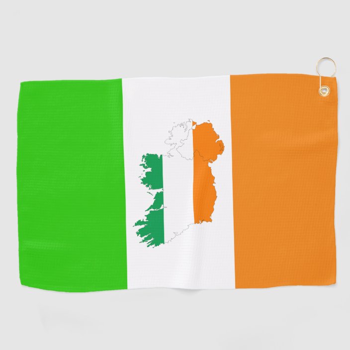 Irish flag golf towel | Zazzle.com