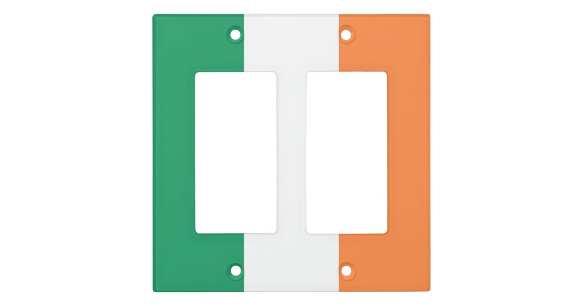 Irish Flag lscnt Light Switch Cover | Zazzle