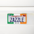 Irish flag of Ireland car license plate frame | Zazzle