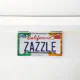 Irish Flag Rustic Wood License Plate Frame | Zazzle