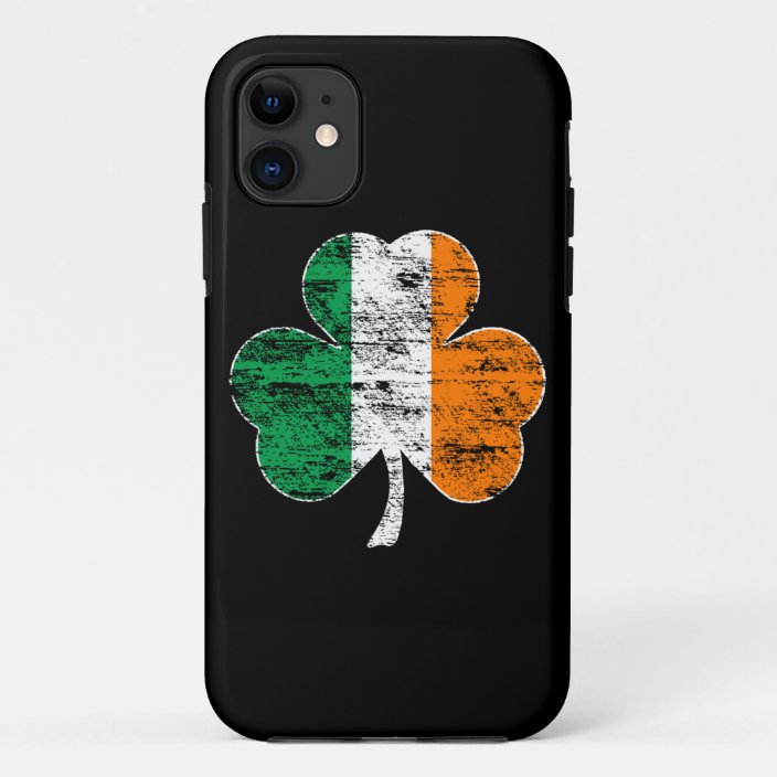 Irish Flag Shamrock (distressed) iPhone 5 Case | Zazzle.com