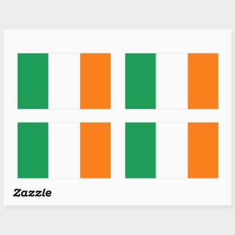 Irish Flag Stickers | Zazzle