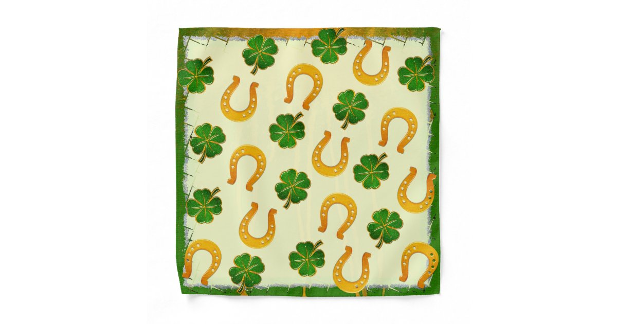 Irish Fun 3D Whimsey Bandana | Zazzle