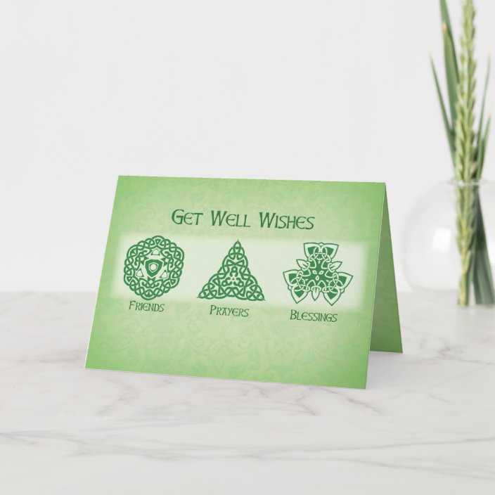 Irish Get Well Wishes, Religious Card | Zazzle.com