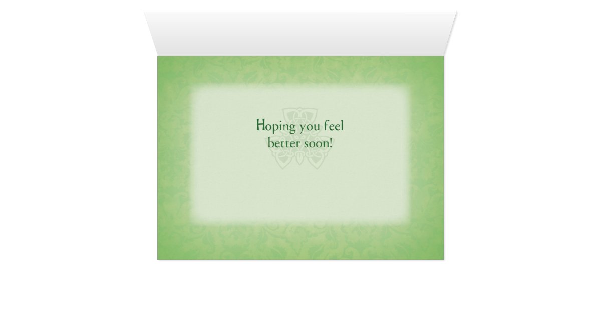 Irish Get Well Wishes, Religious Card | Zazzle