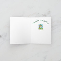 IRISH GIRAFFE ST. PATRICK'S DAY NOTE CARD | Zazzle
