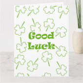 Irish Good Luck Card | Zazzle