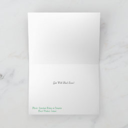 Irish image for Get Well Greeting Card | Zazzle
