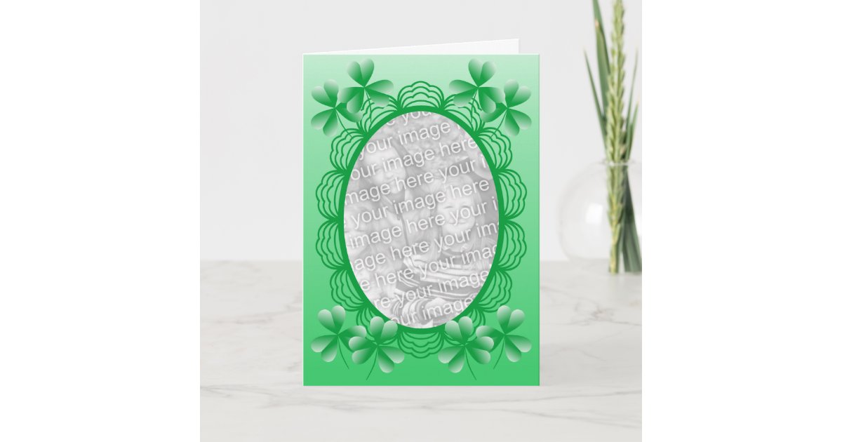 Irish Photo Frame Template | Zazzle