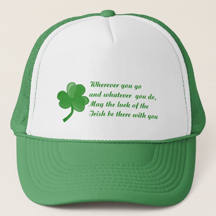 Irish Poem Hat | Zazzle.com