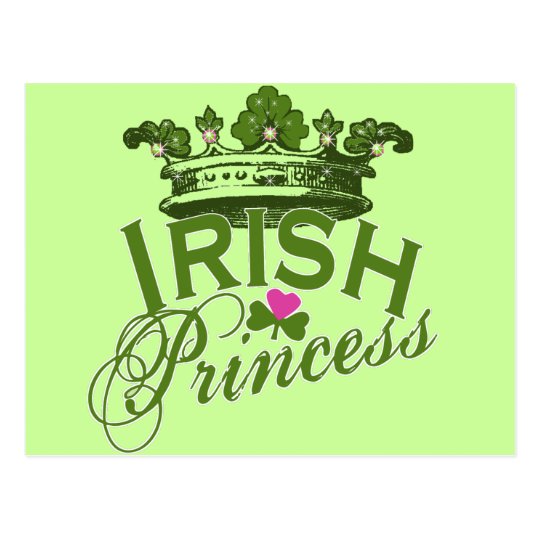 Irish Princess Postcard | Zazzle.com
