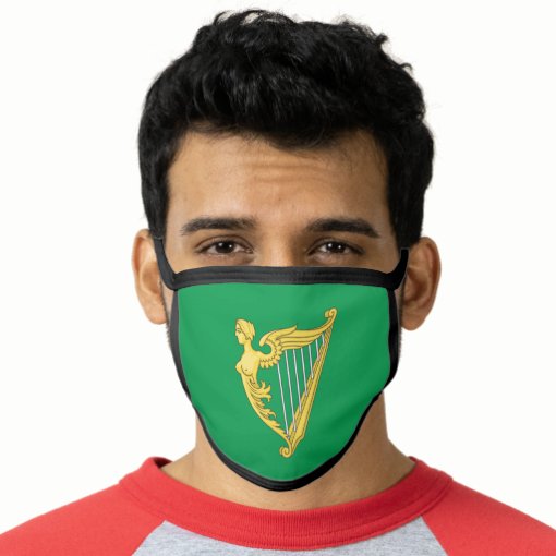 Irish Republican (Ireland) Flag Face Mask | Zazzle