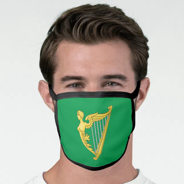 Irish Republican (Ireland) Flag Face Mask | Zazzle
