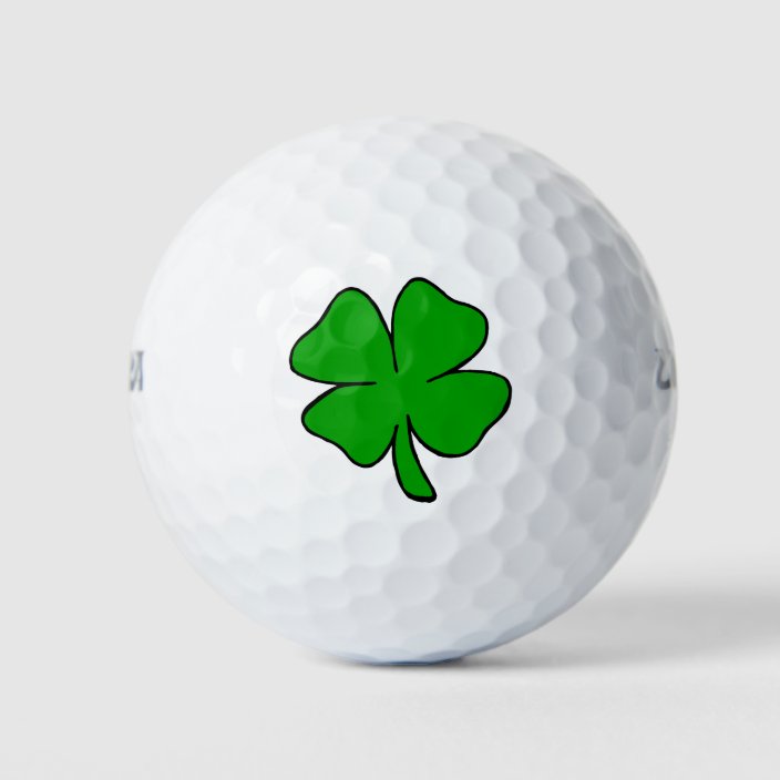 Irish Shamrock Golf Balls | Zazzle.com