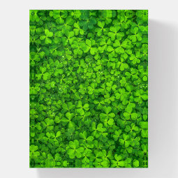 Irish Shamrock Paperweight | Zazzle