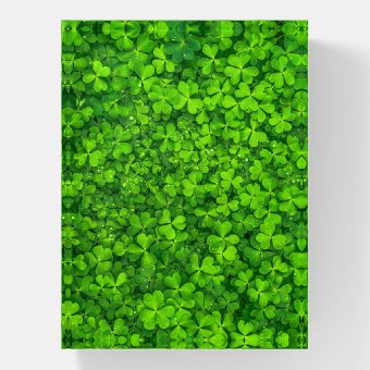 Irish Shamrock Paperweight | Zazzle