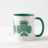 Shamrock Mugs, Shamrock Coffee Mugs & Shamrock Steins