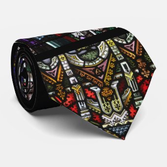 Irish Stained Glass Tie | Zazzle