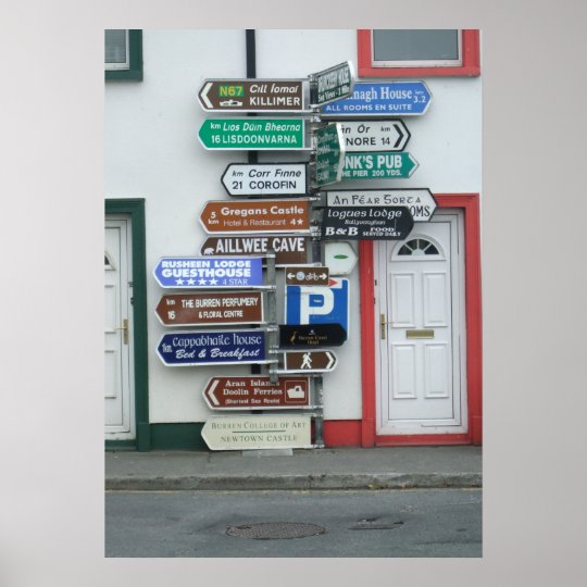 Irish Street Signs | Zazzle.com