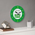 Irish Time Backwards Numbers Clock | Zazzle