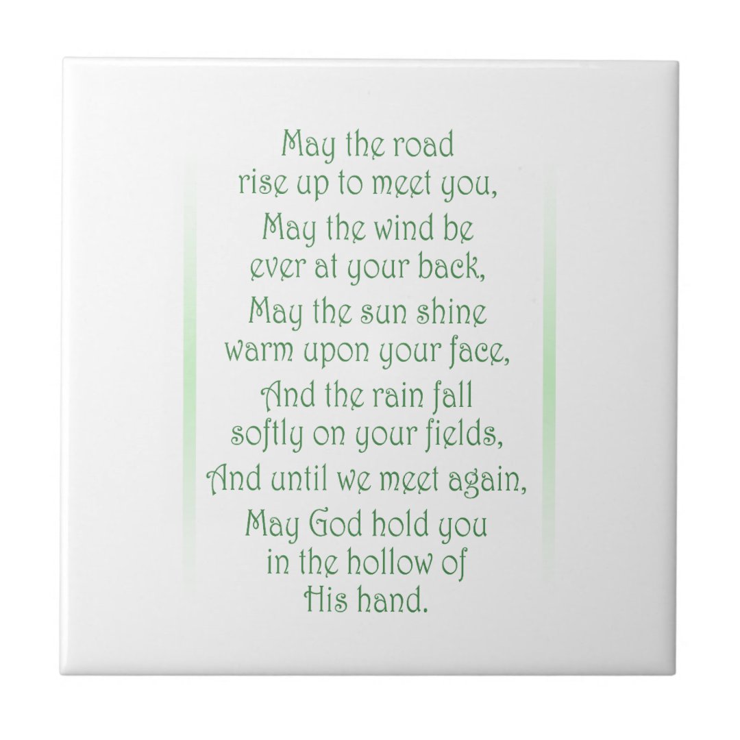 Irish Toast Tile | Zazzle