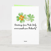 Irish you good luck Greeting Card | Zazzle
