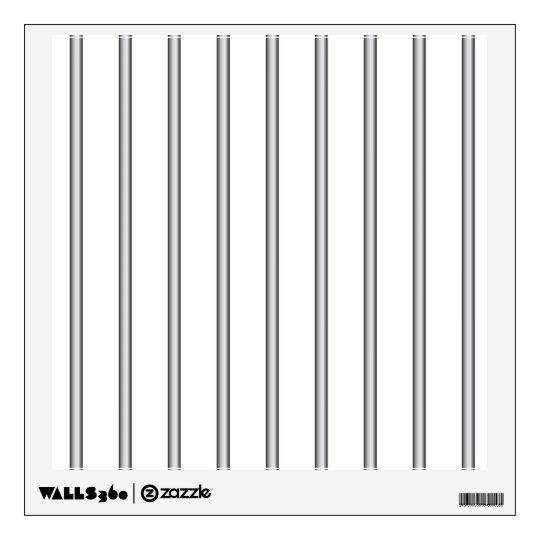 Iron Jail Bars Wall Decal | Zazzle.com
